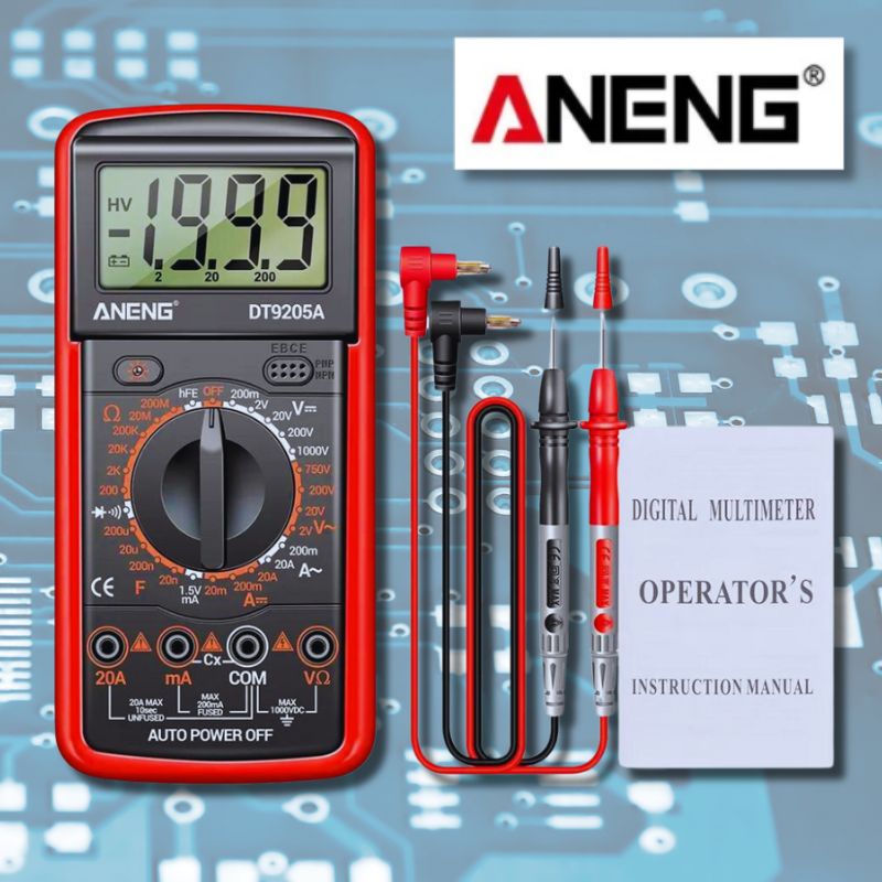 AC/DC Digital Multimeter – The Science Hut